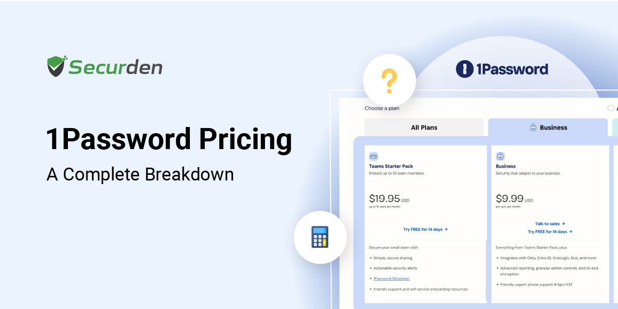 1Password Pricing: Plans, Costs, and Features Explained